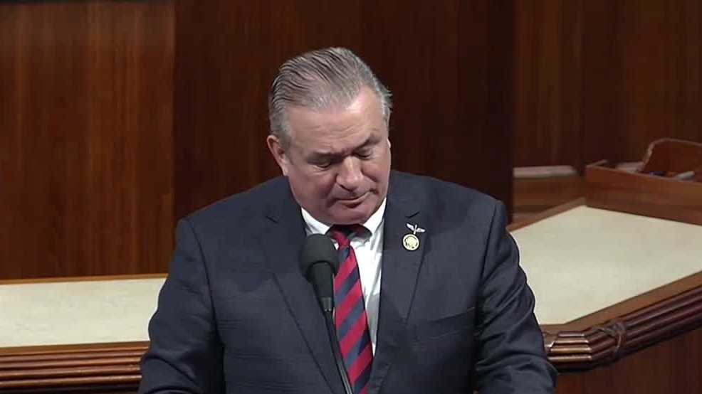 Nebraska's Don Bacon honors KETV's Rob McCartney at Congress