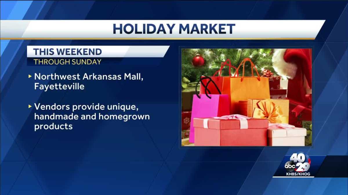 Holiday market held at NWA Mall this weekend