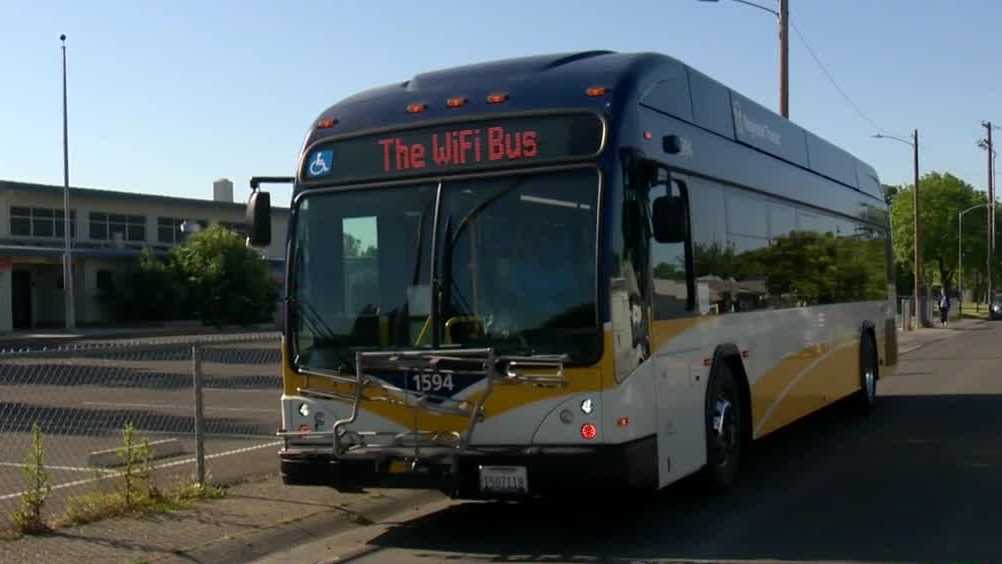 Sacramento public transit buses outfitted with free Wi-Fi hot spots