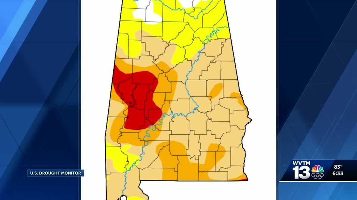 Drought conditions worsen across Central Alabama