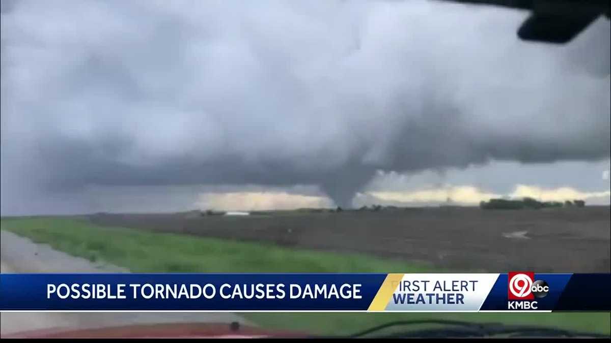 Tornado causes damage in northeast Kansas Tuesday evening