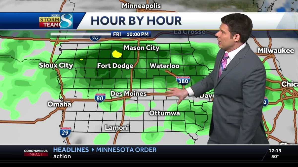 Widespread rain , thunderstorms ahead
