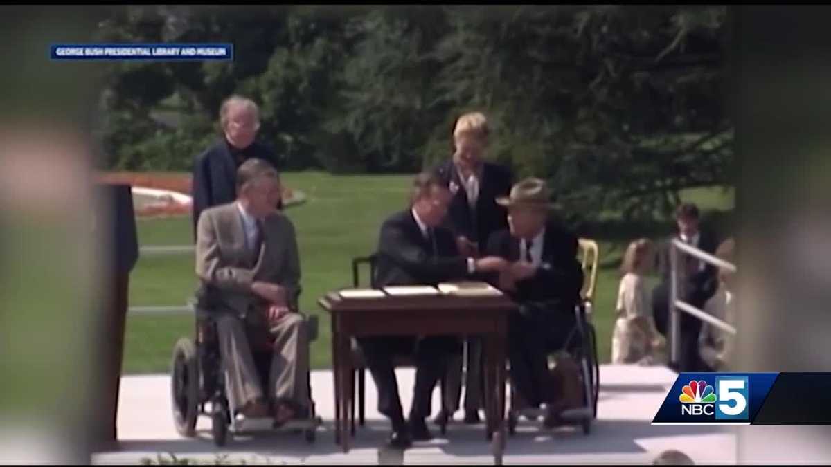 Remembering George H.W. Bush: signing the Americans with Disabilities Act