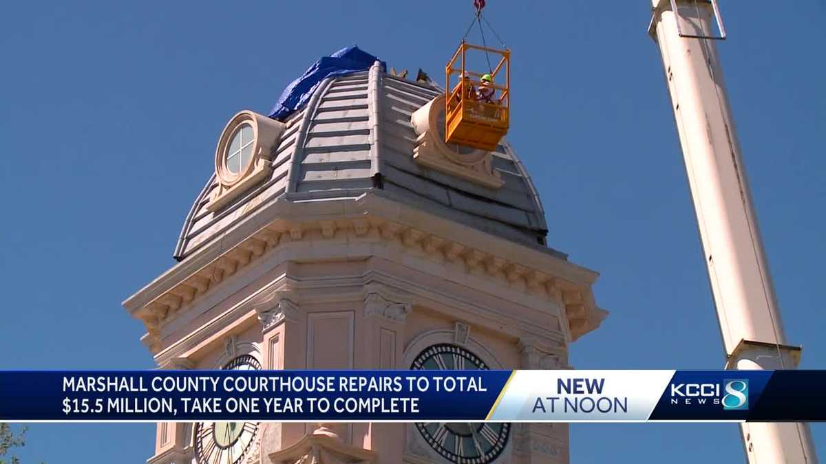 Officials detail Marshall County Courthouse restorations
