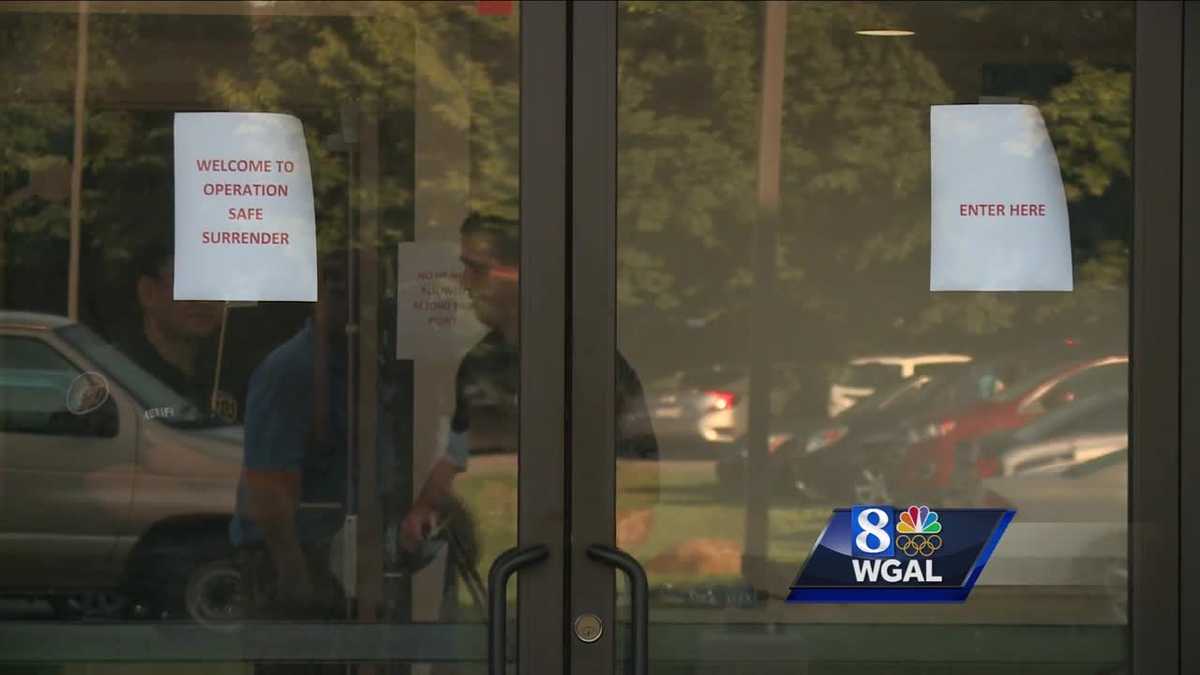 'Safe Surrender' program encourages wanted people to turn themselves in