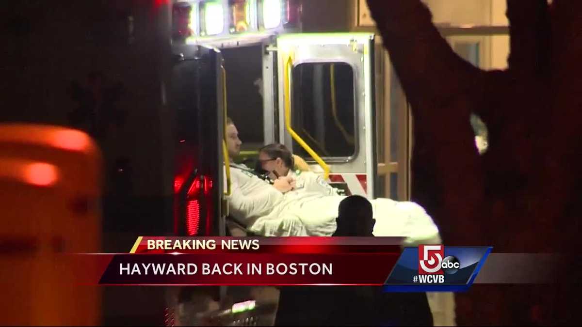 Hayward returns to Boston after injury