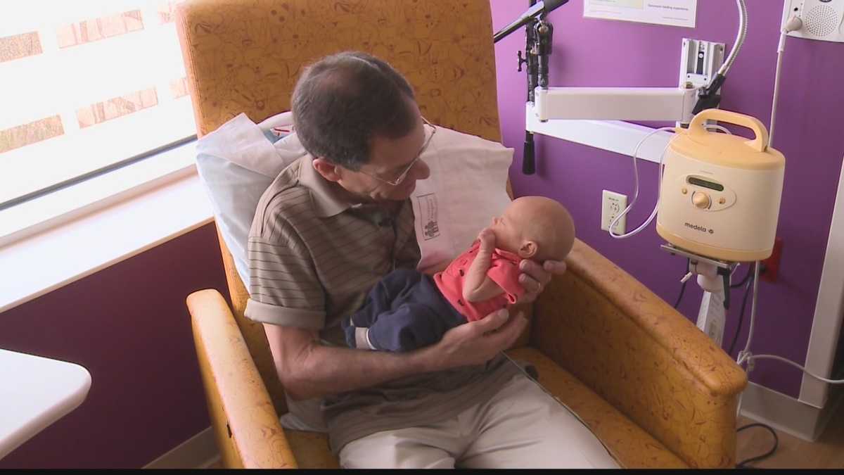 Cuddler volunteers make a difference at Children's Hospital
