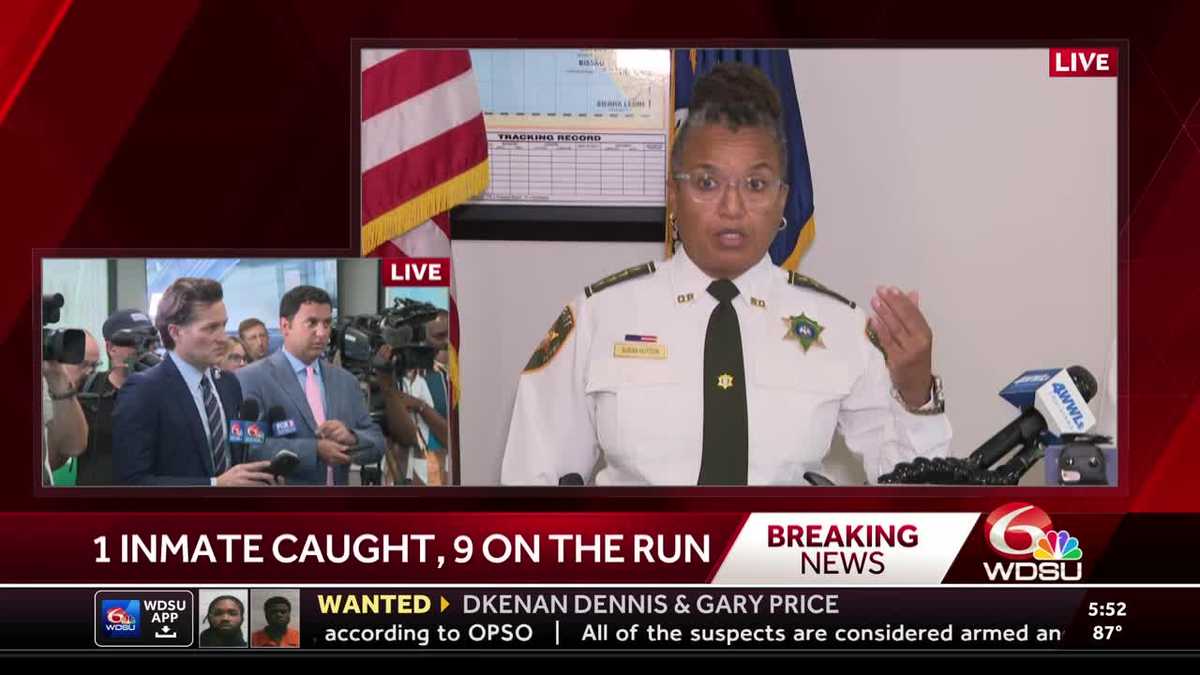 WDSU's Travers Mackel, Shay O'Connor grill sheriff over escape