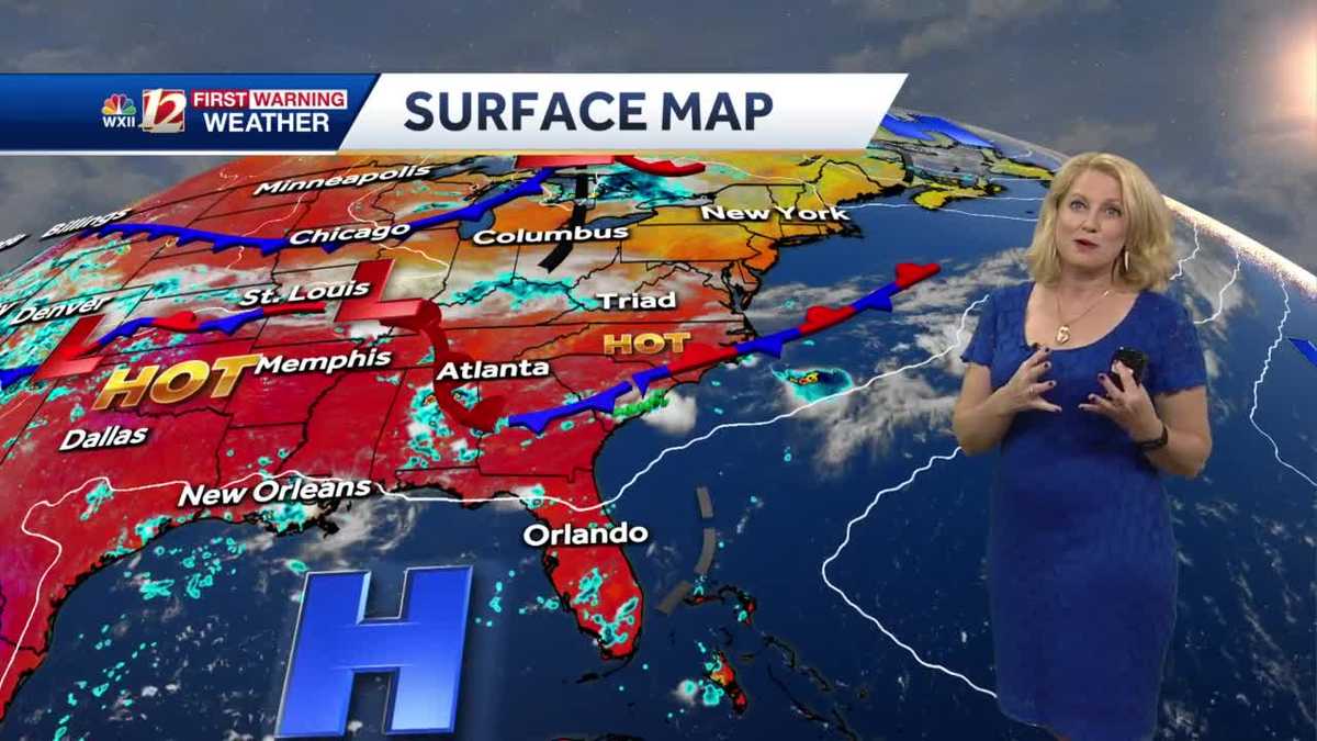 WATCH: Isolated Storms Sunday Plus Rain Chances Next Week & Mild!