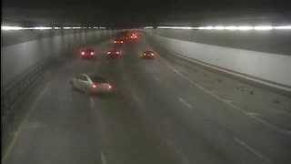 Surveillance video shows Boston tunnel crash