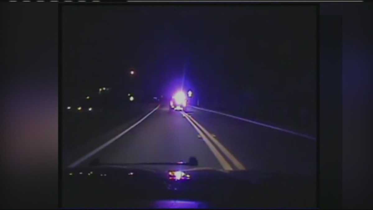 Police dashcam video shows chase, crash after Florida robbery