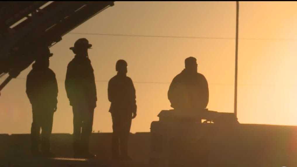Motorcade for fallen NMSP officer leaves for Deming funeral home