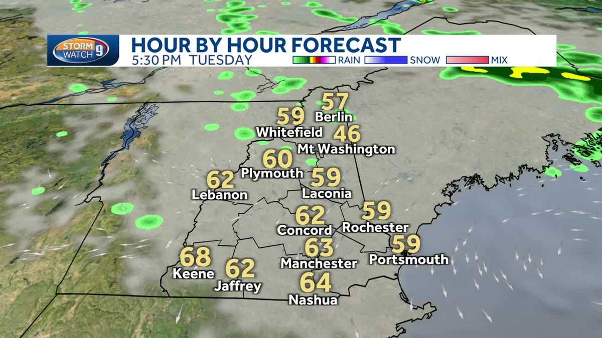 Several rain chances this week in NH