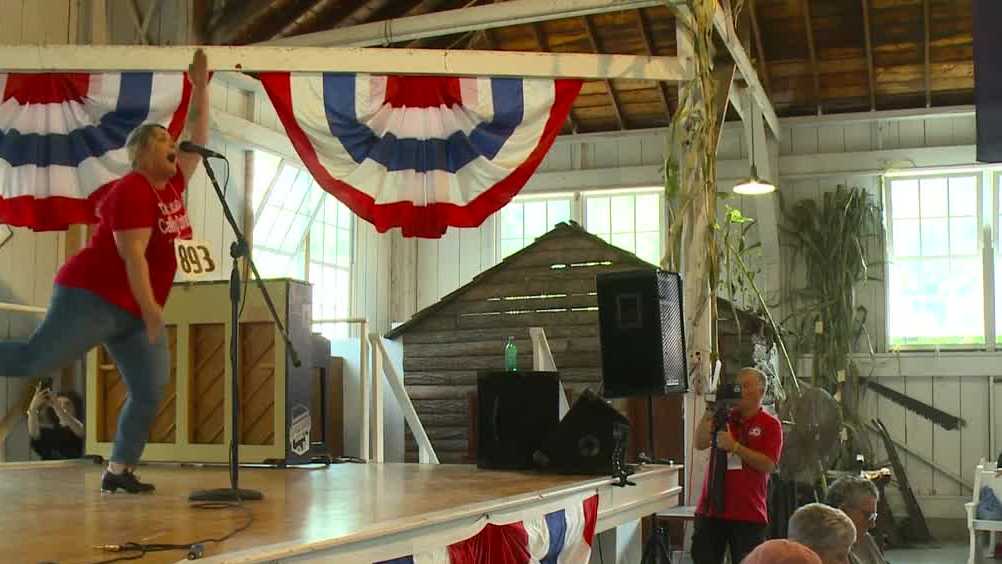 Iowa State Fair: New winner crowned at the Husband Calling Contest