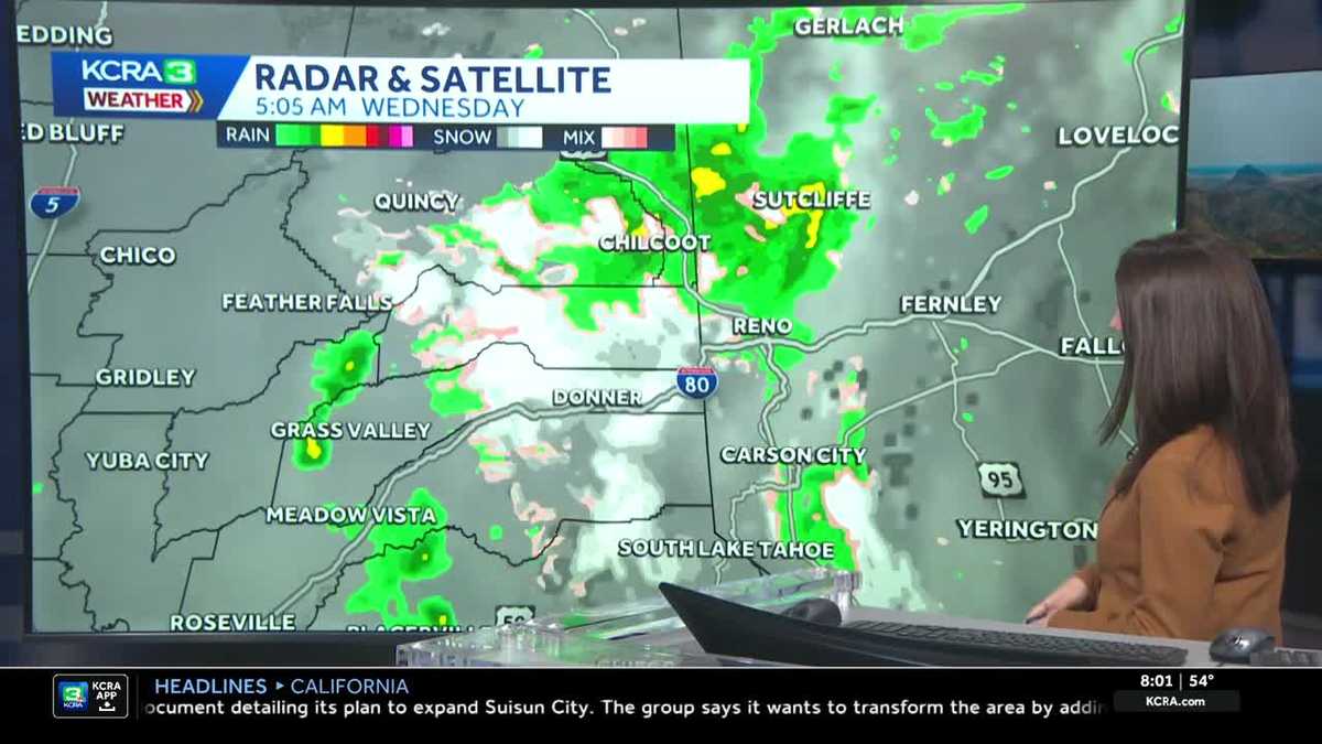 California Doppler Radar and Traffic Maps | Track rain and snow