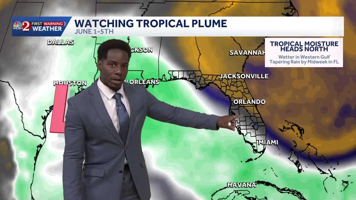 Tropical Moisture Set to Influence Your Weekend Forecast