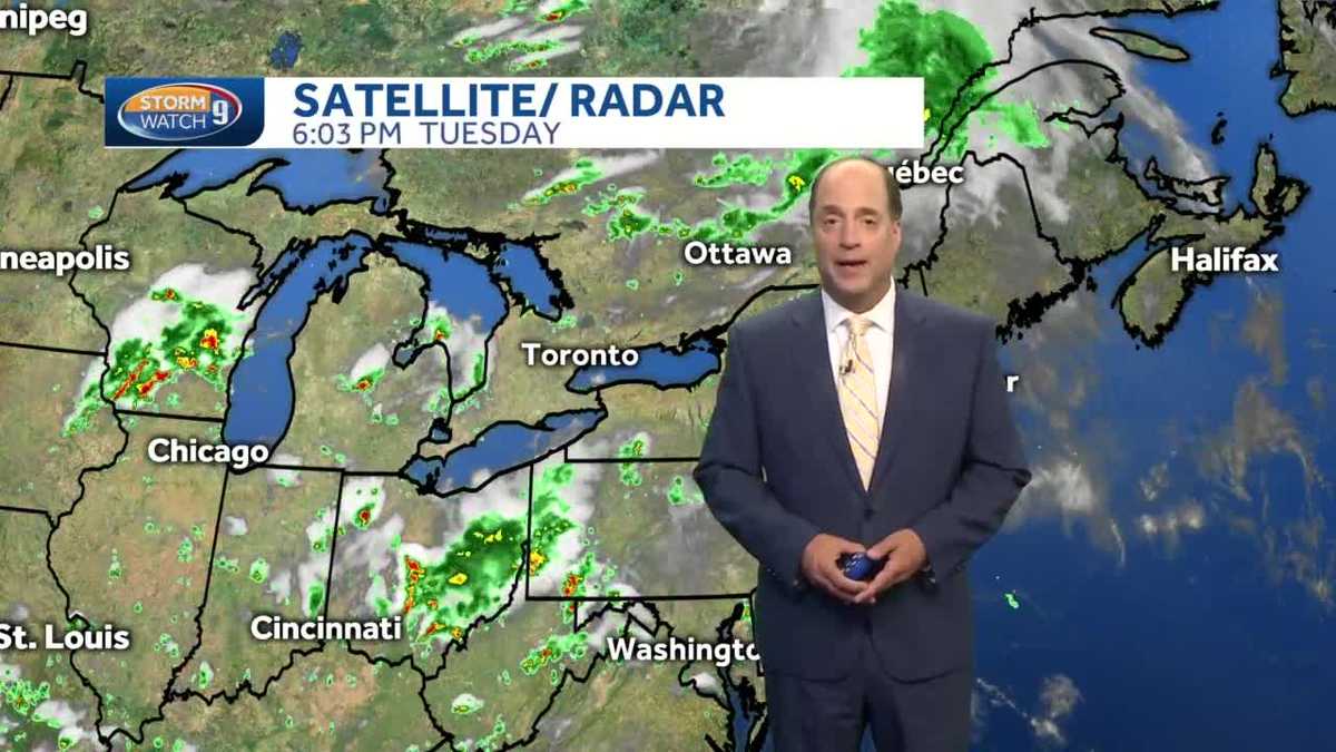 Update: Strong storms possible Wednesday