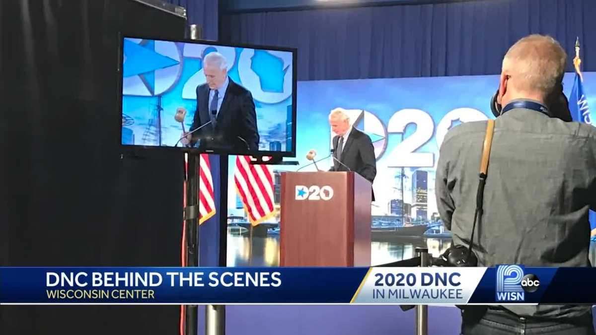 Behind the scenes at the DNC Convention
