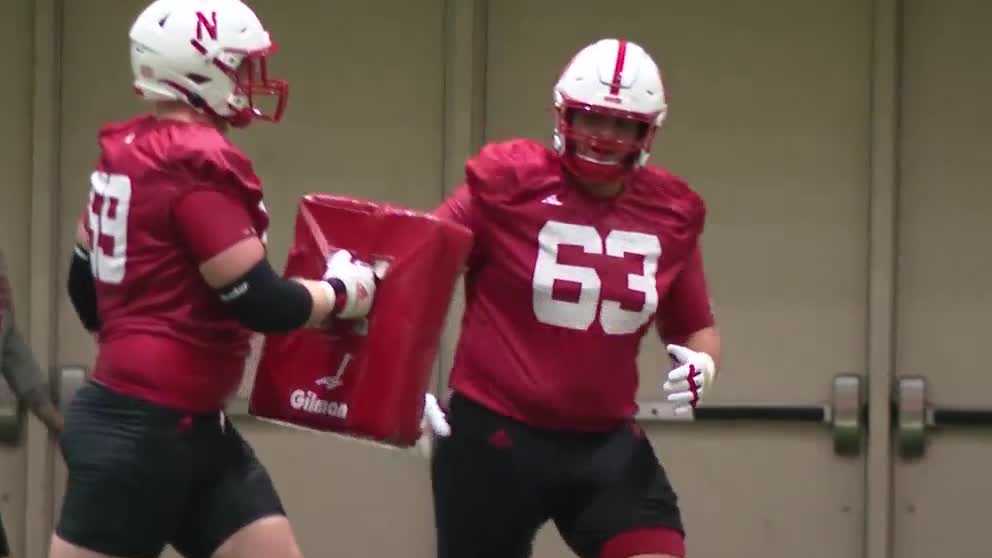 Husker offensive lineman focuses how to help this season after sitting ...