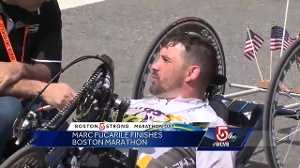 Marc Fucarile makes triumphant return to marathon course