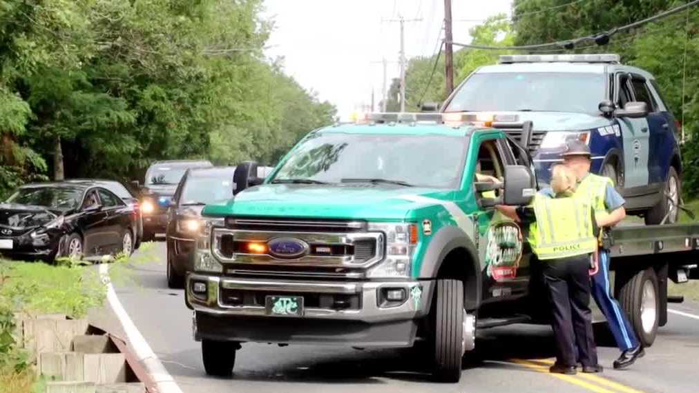 Trooper sent to hospital after Cape Cod crash