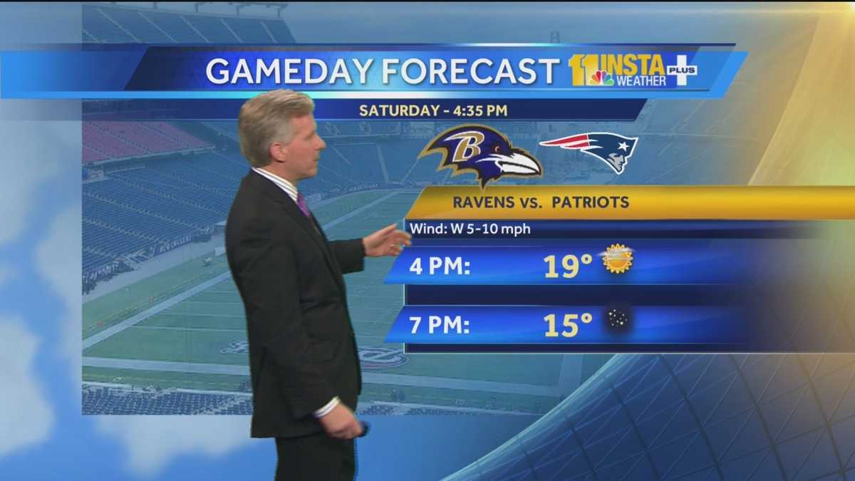 Cold continues; Preview Ravens gameday forecast