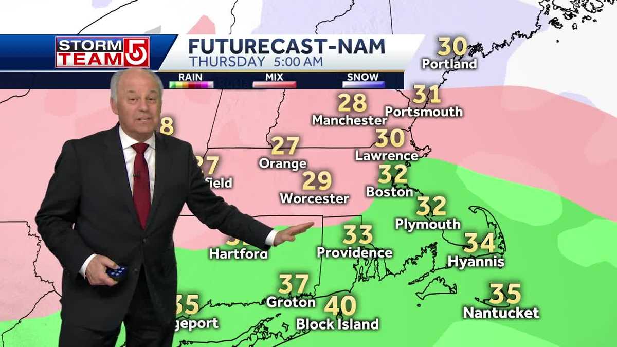 Video: Bitter cold overnight; storm possible Thursday