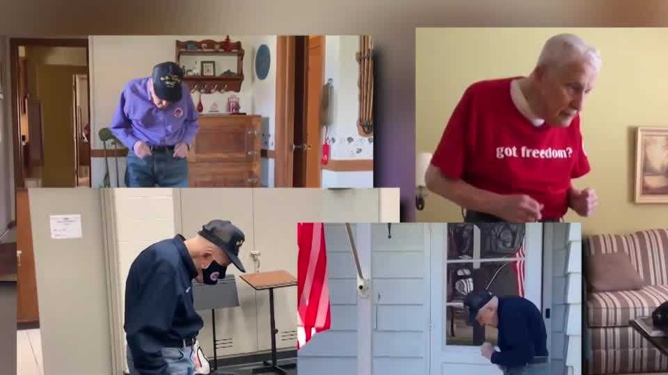 World War II veteran 'Dancing Chuck' dies