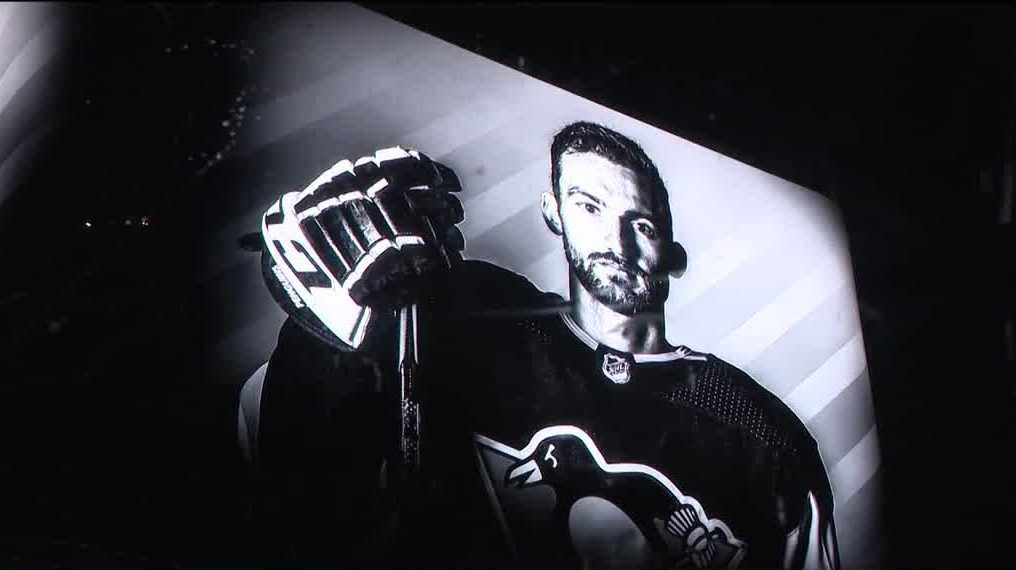 Adam Johnson remembered in Hibbing, Minn.