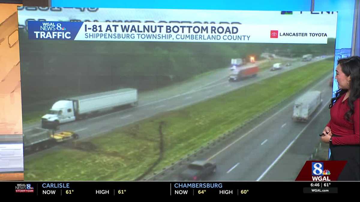 Coroner called to crash on I-81 in Cumberland County