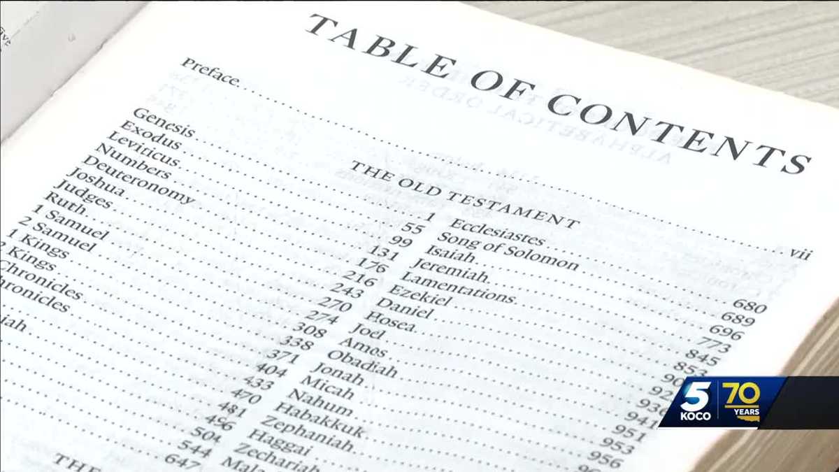 Lawsuit urges OK Supreme Court to block the state's Bible mandate