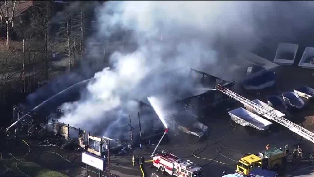 A Harrison pool business fire is being investigated, with new info on ...