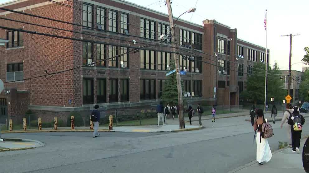 Carrick High School students return in-person after stabbing