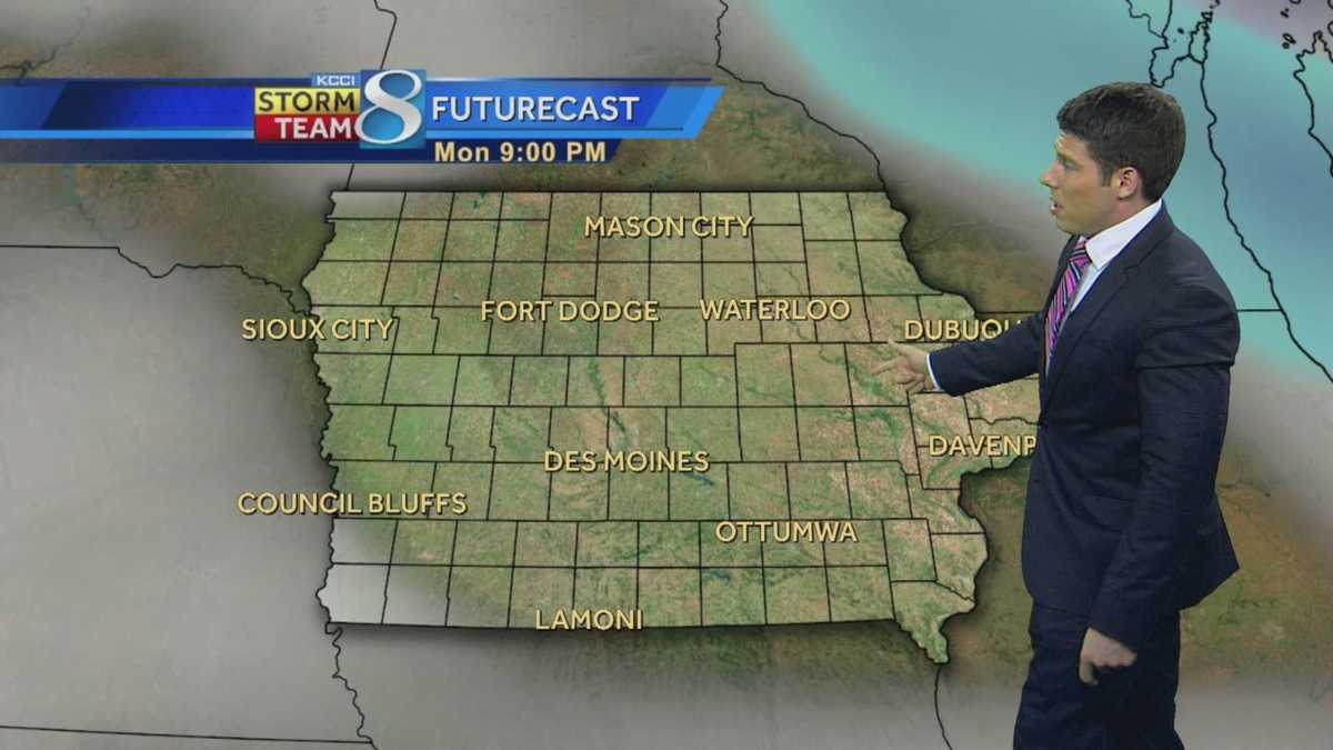 KCCI 8 Sunday weather videocast