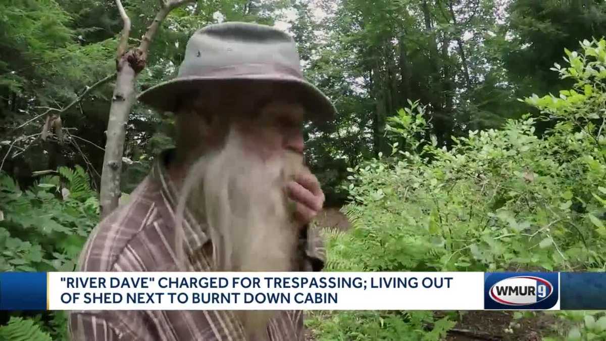 River Dave arrested, charged with trespassing by Merrimack River