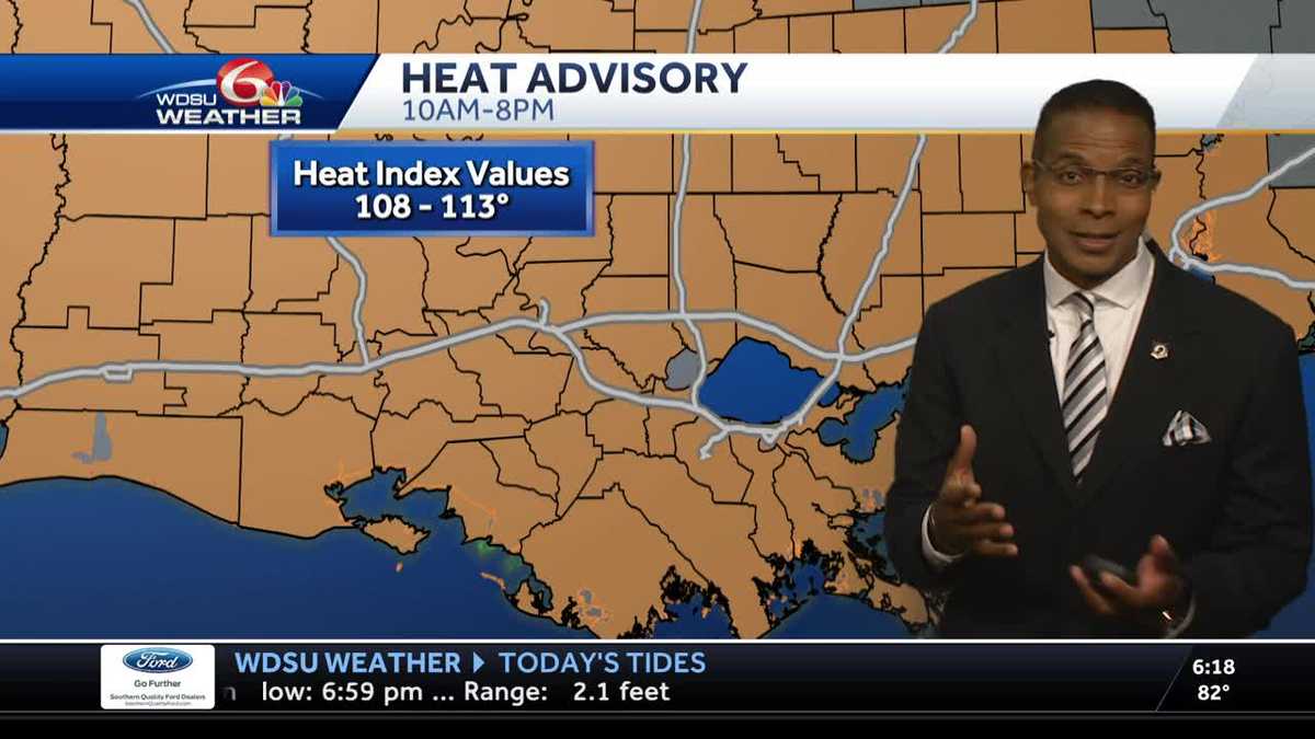 Sunday Heat Advisory