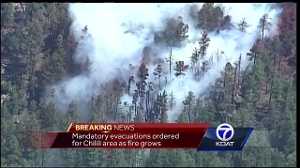 Dog Head Fire has grown over 2,000 acres