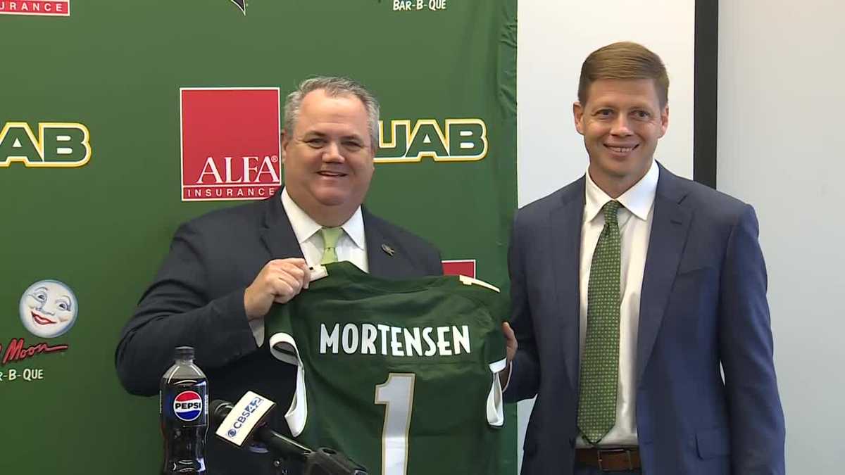 UAB Football announces promotion of Alex Mortensen to head coach