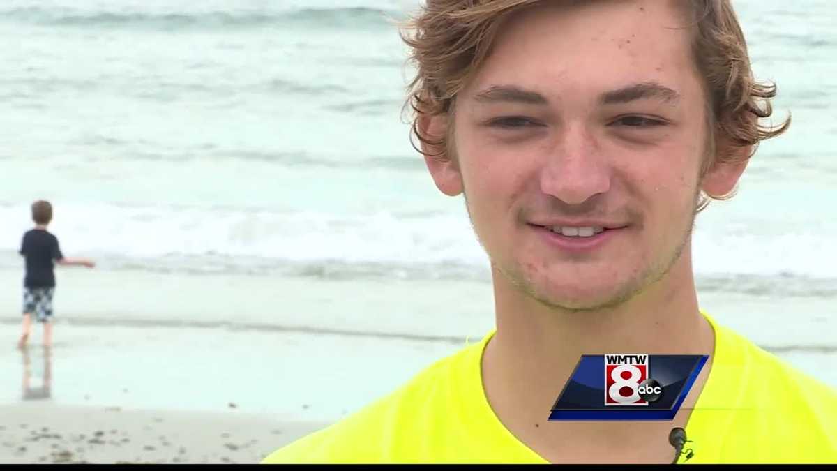 Rookie lifeguard rescues kayaker in Cape E