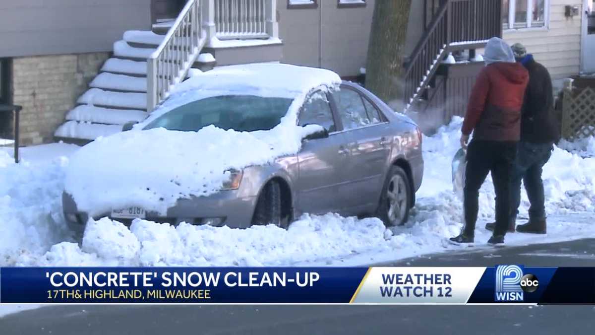 Snow emergency continues in Milwaukee