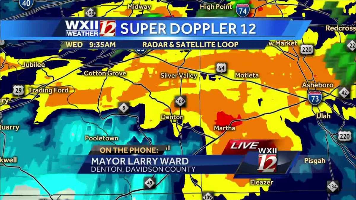 Denton mayor describes flooding