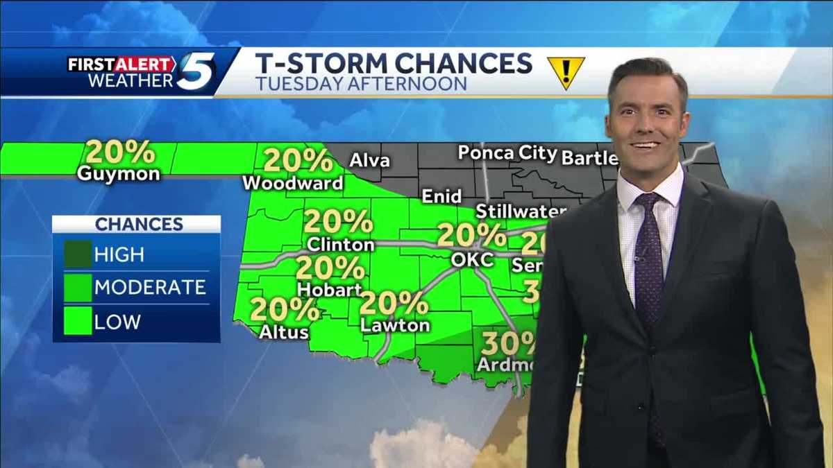 FORECAST: Another rain chance today