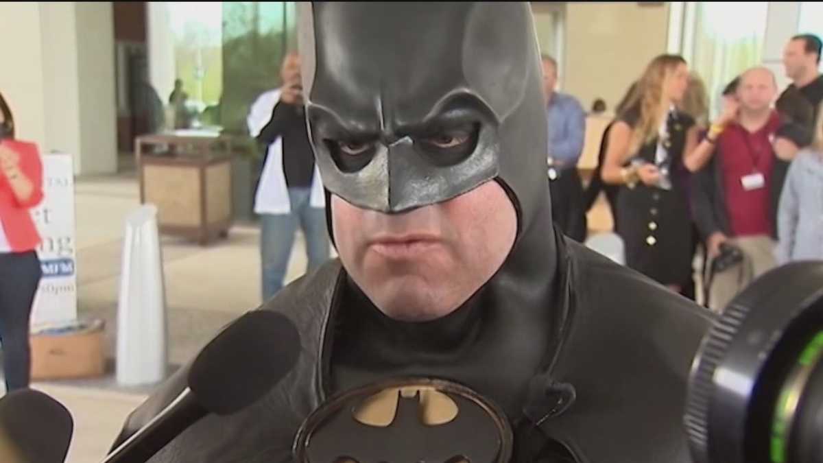 Beloved 'Batman' who visited sick kids dies in crash