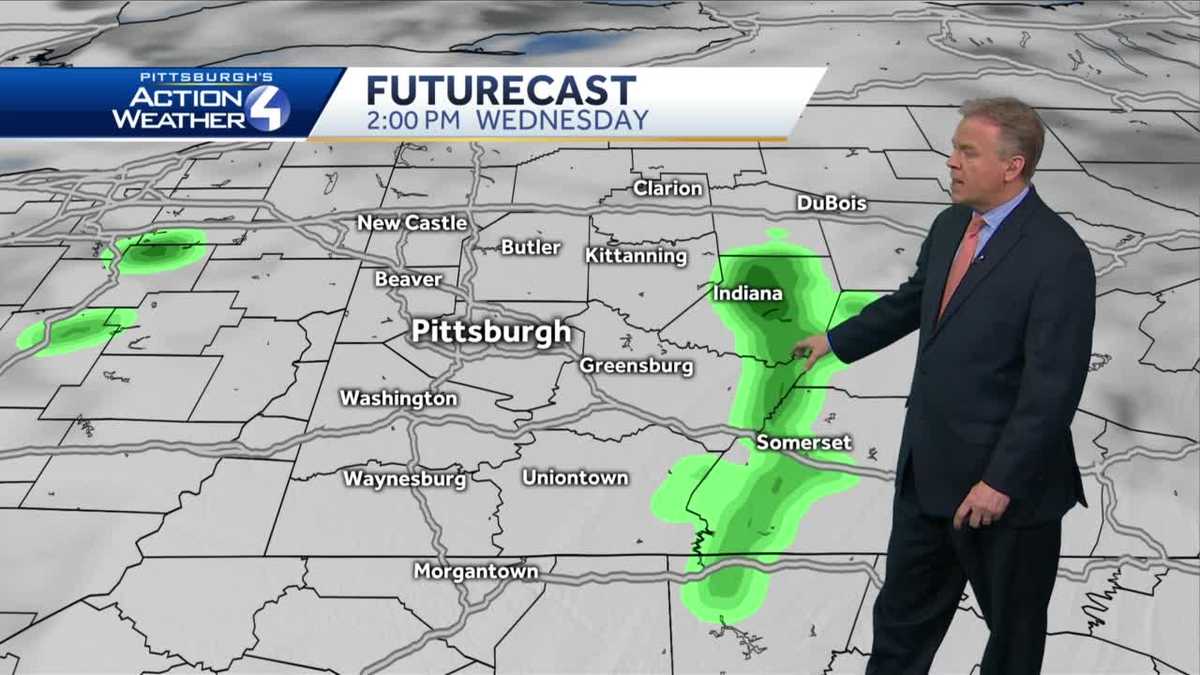 Colder start and mostly cloudy Wednesday