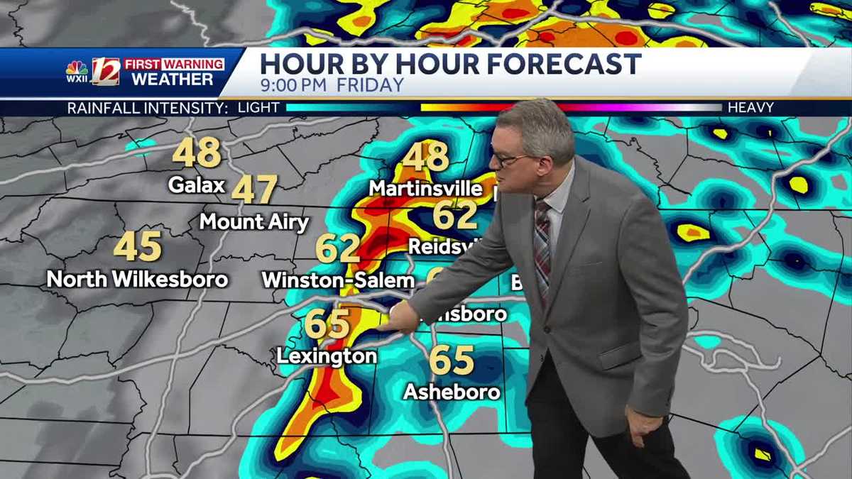 WATCH: Quiet Thursday ahead of severe weather possibilities Friday