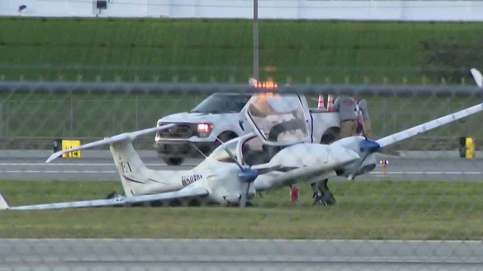 Plane makes hard landing at Daytona Beach International Airport
