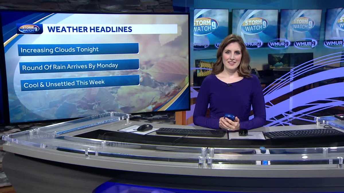 Video: Tracking rain to start the week