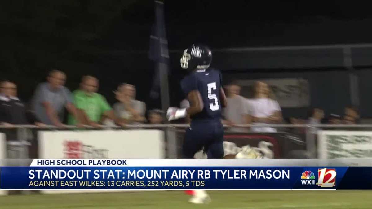 Standout Stat, Week 5: Mount Airy RB Tyler Mason