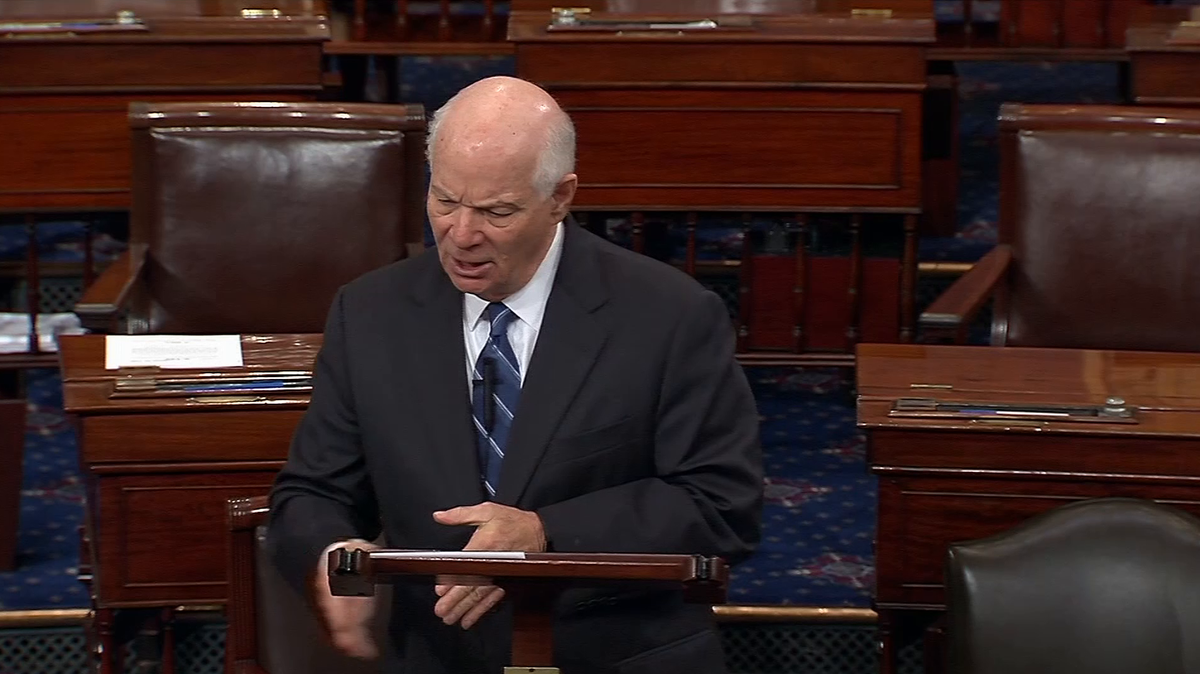 Sen. Ben Cardin on Virginia shooting: 'Prayers are with those recovering'
