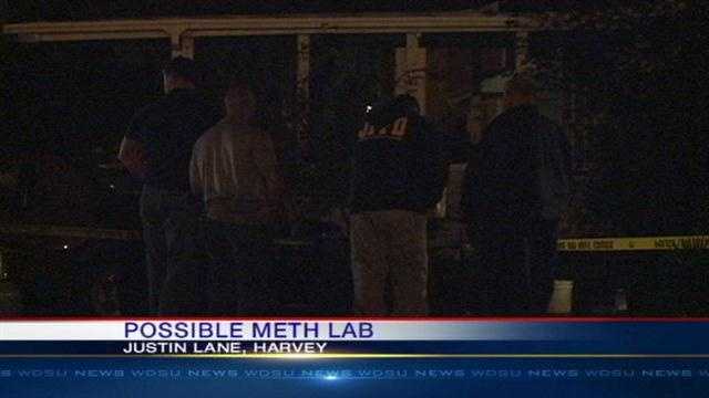 Possible meth lab busted in Harvey